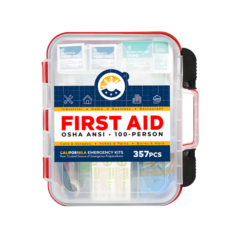 Emergency package – First aid 357 pcs – Californila Emergency Medical Kits